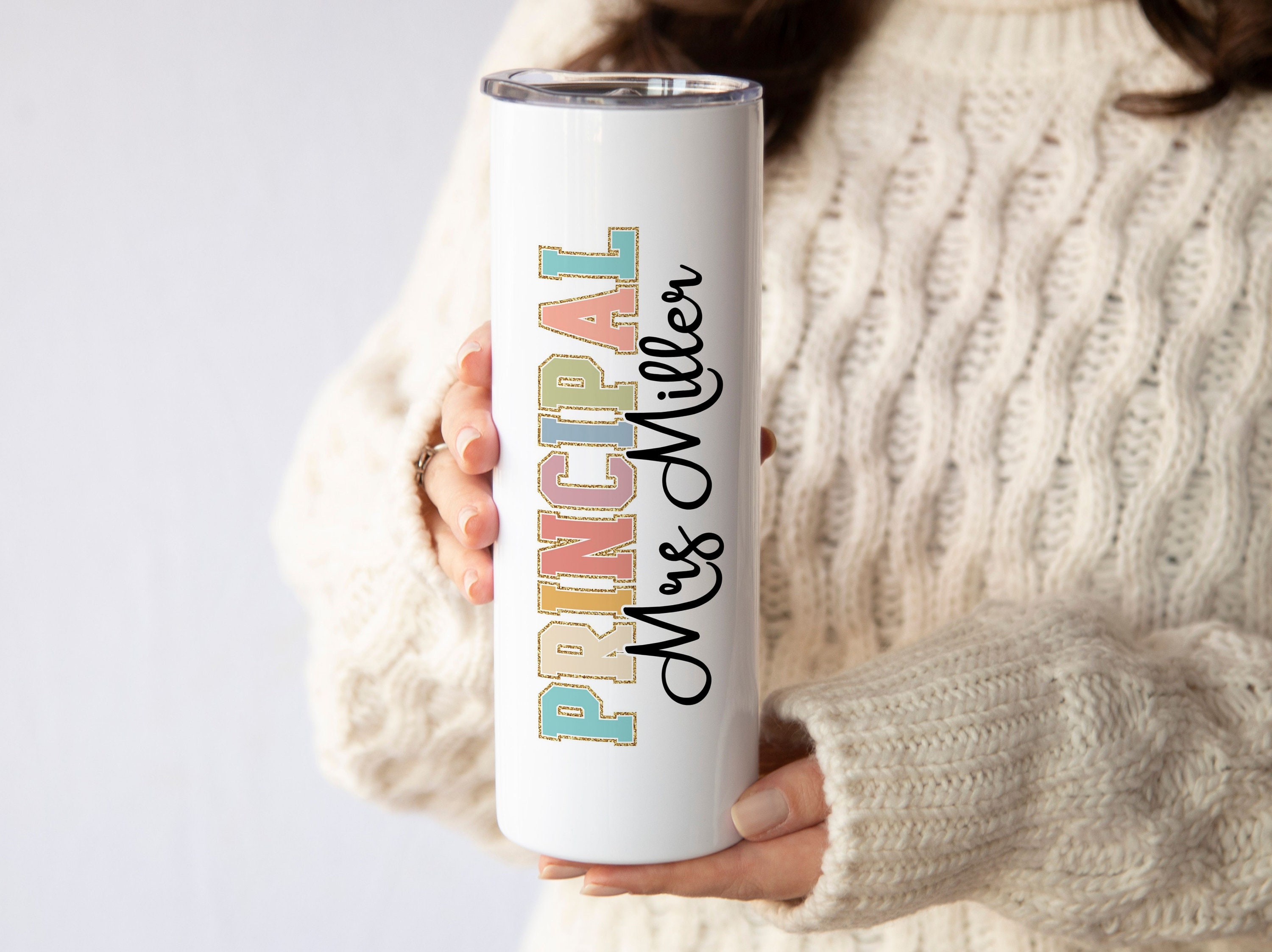 Principal Gift, Principal Tumbler, School Administrator, Personalized ...