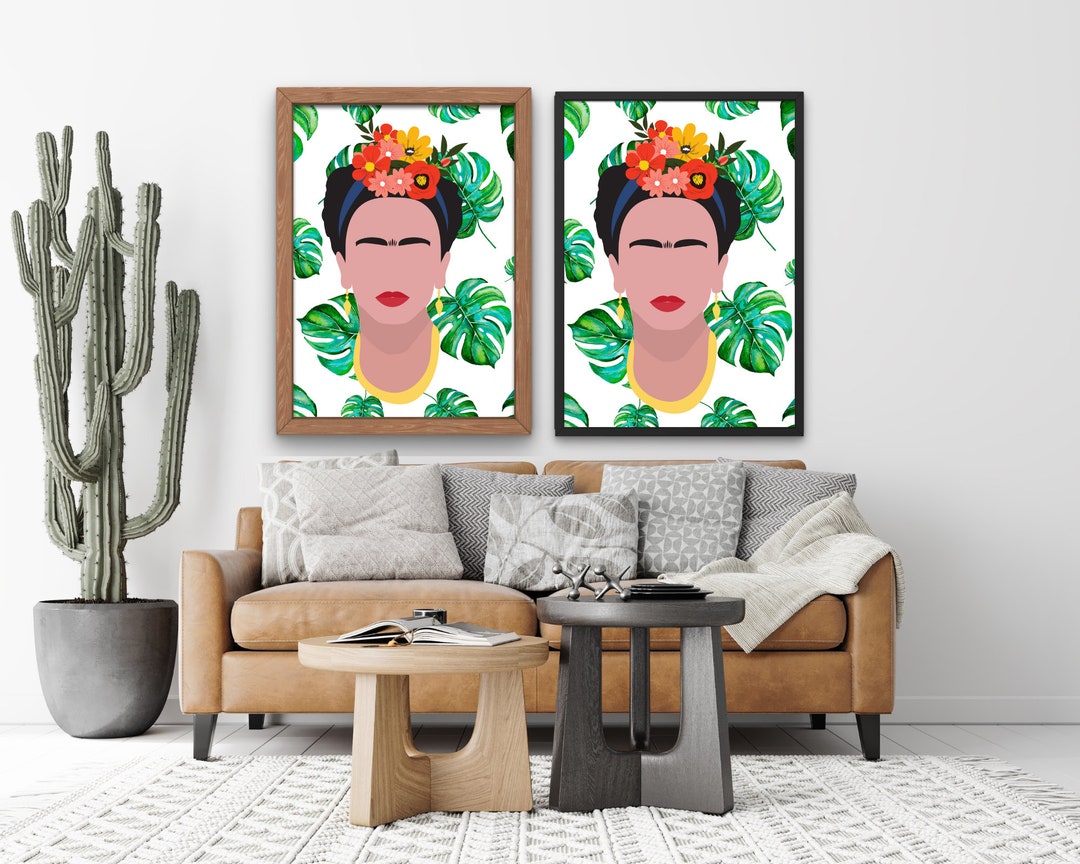 Frida Kahlo Digital Poster A Unique Gift for Art Fans. Art Inspired ...