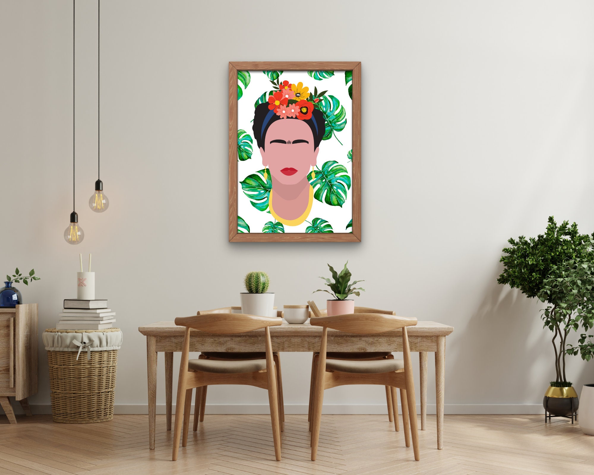 Frida Kahlo Digital Poster A Unique Gift for Art Fans. Art Inspired ...