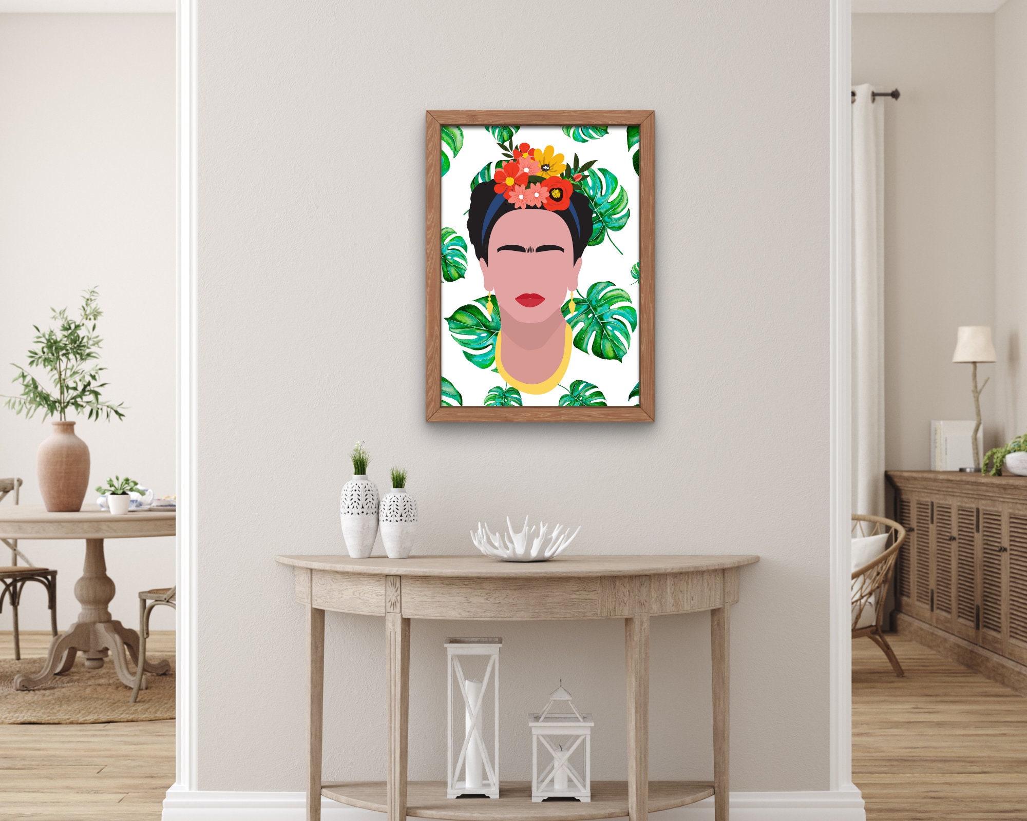 Frida Kahlo Digital Poster A Unique Gift for Art Fans. Art Inspired ...