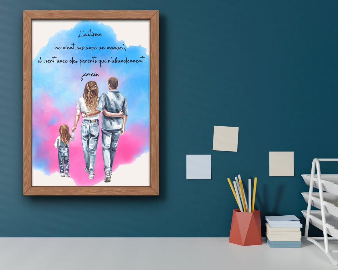 SET of 4 Great Parent Posters in 4 PDF Formats Father, Mother, Couple ...
