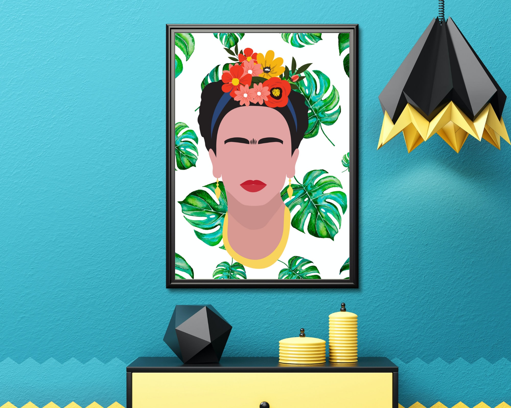Frida Kahlo Digital Poster A Unique Gift for Art Fans. Art Inspired ...