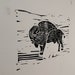 Buffalo Block Print - 5X7 - Etsy