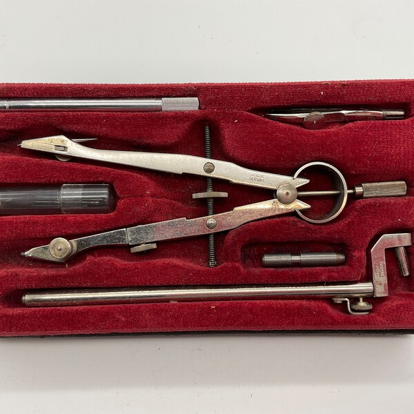 German Drafting Set - Etsy