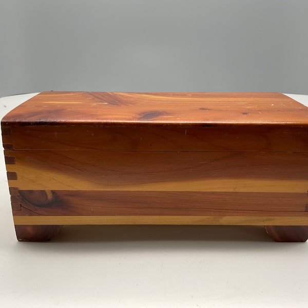 Lane Cedar Chest Jewelry Box - Etsy
