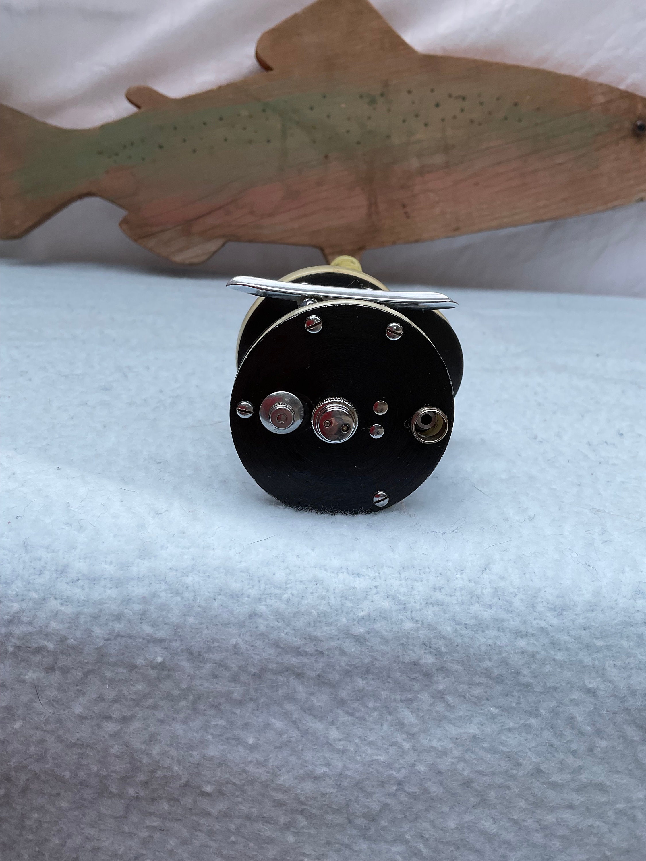 Rare Vintage Bal-cli 30 Deluxe Model C Casting Reel. Fishing Season is ...