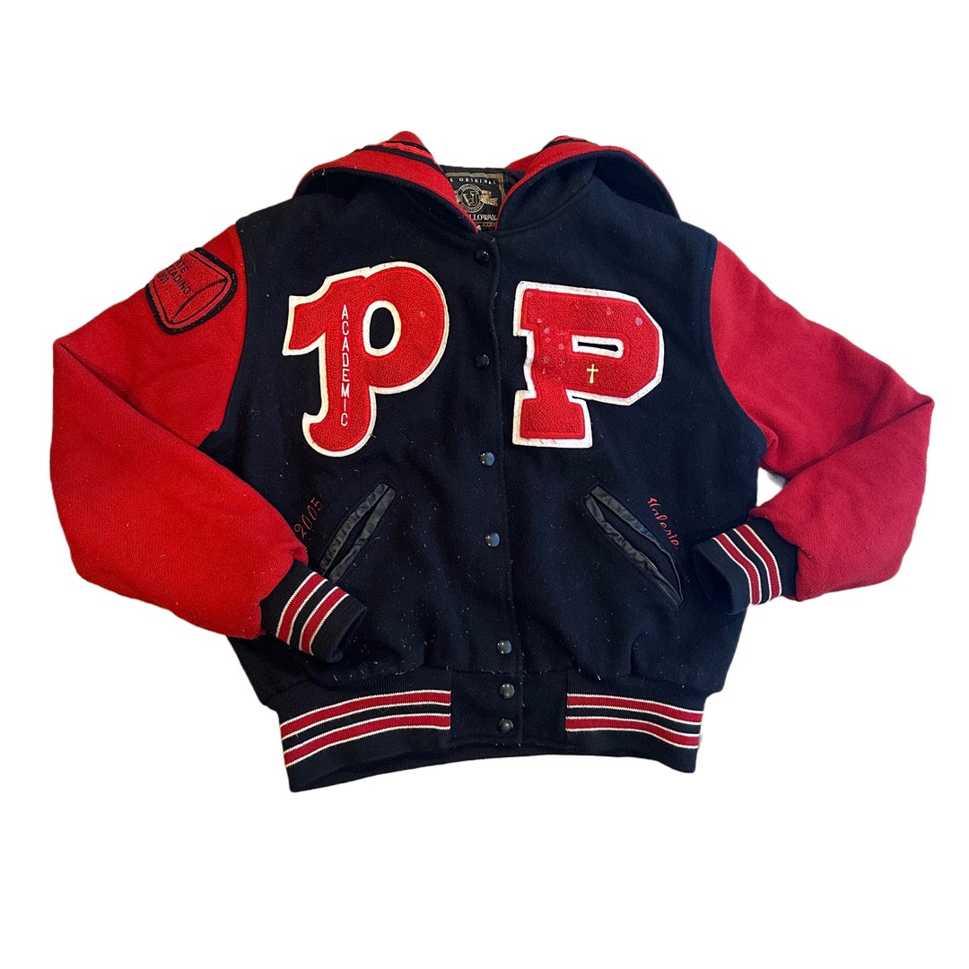 Y2K Holloway Women Varsity Jacket L - Etsy