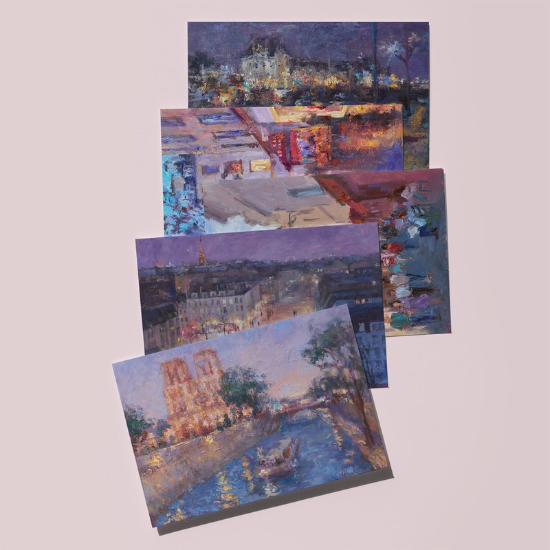 Paris Note Cards - Etsy