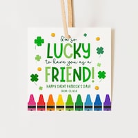 Printable St. Patrick's Day Tag - Editable Lucky Charms Gift Tags ...