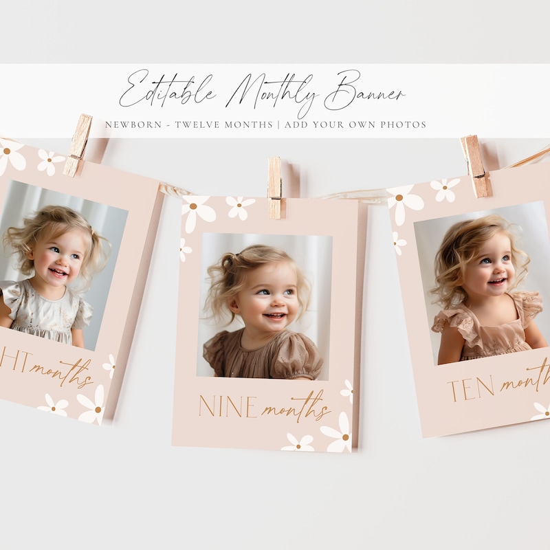 Daisy 1 Year Party Decor - Etsy