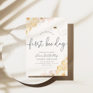 First Bee Day Bundle First Bee-day Birthday Package 1st Birthday Bundle ...