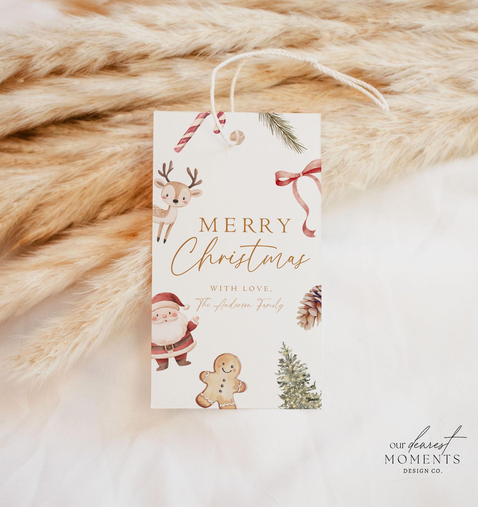 Editable Christmas Gift Tag Printable Printable Christmas Present Label ...
