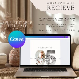 EDITABLE 95th Birthday Welcome Sign Look Who's 95 Welcome Poster ...