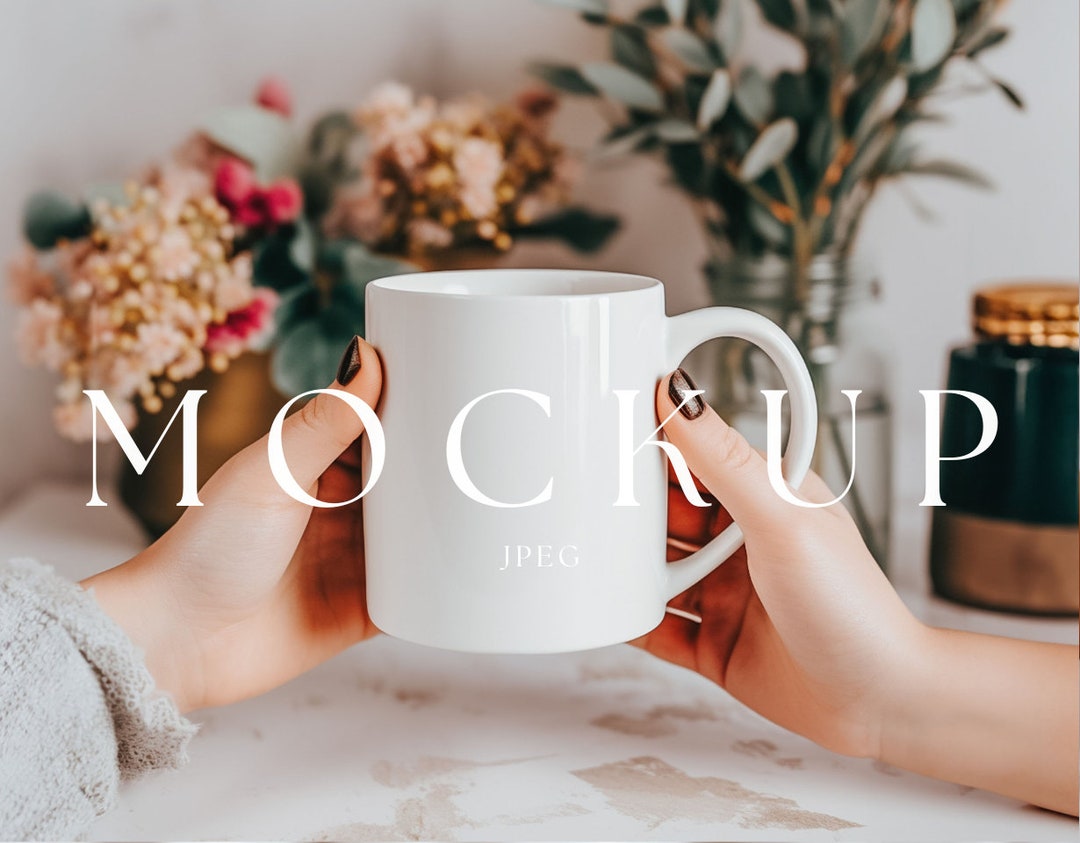 Coffee Mug Mockup Boho Mug Mock up Coffee Mug Mock Mug Mockup - Etsy