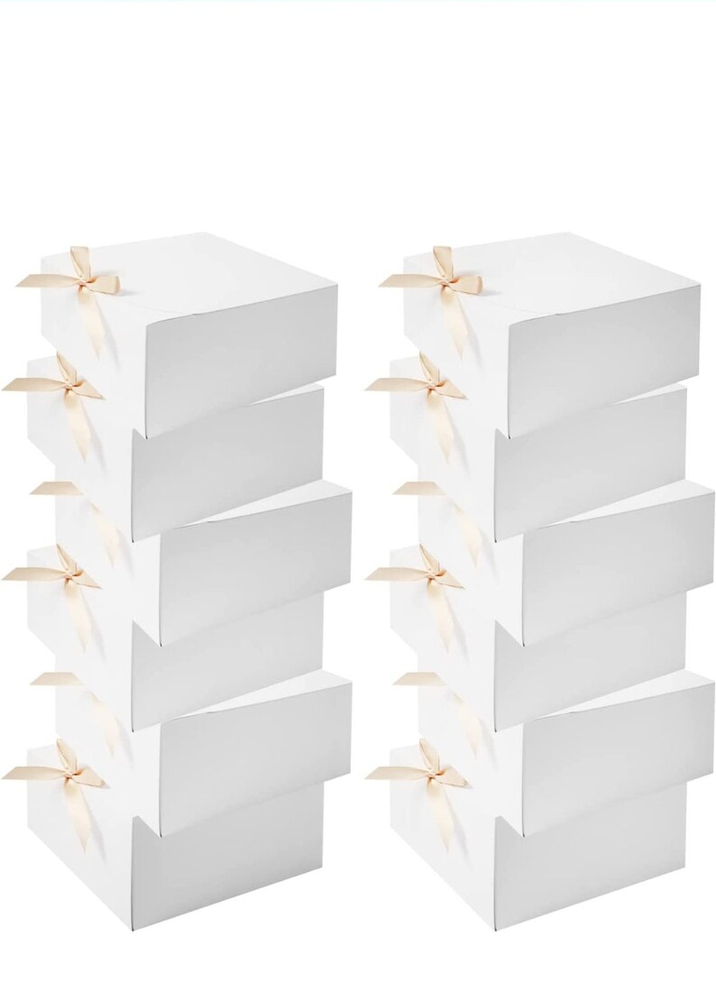 Set of 12pack Gift Boxes With Lids,gift Boxes With Ribbon,bridesmaid ...