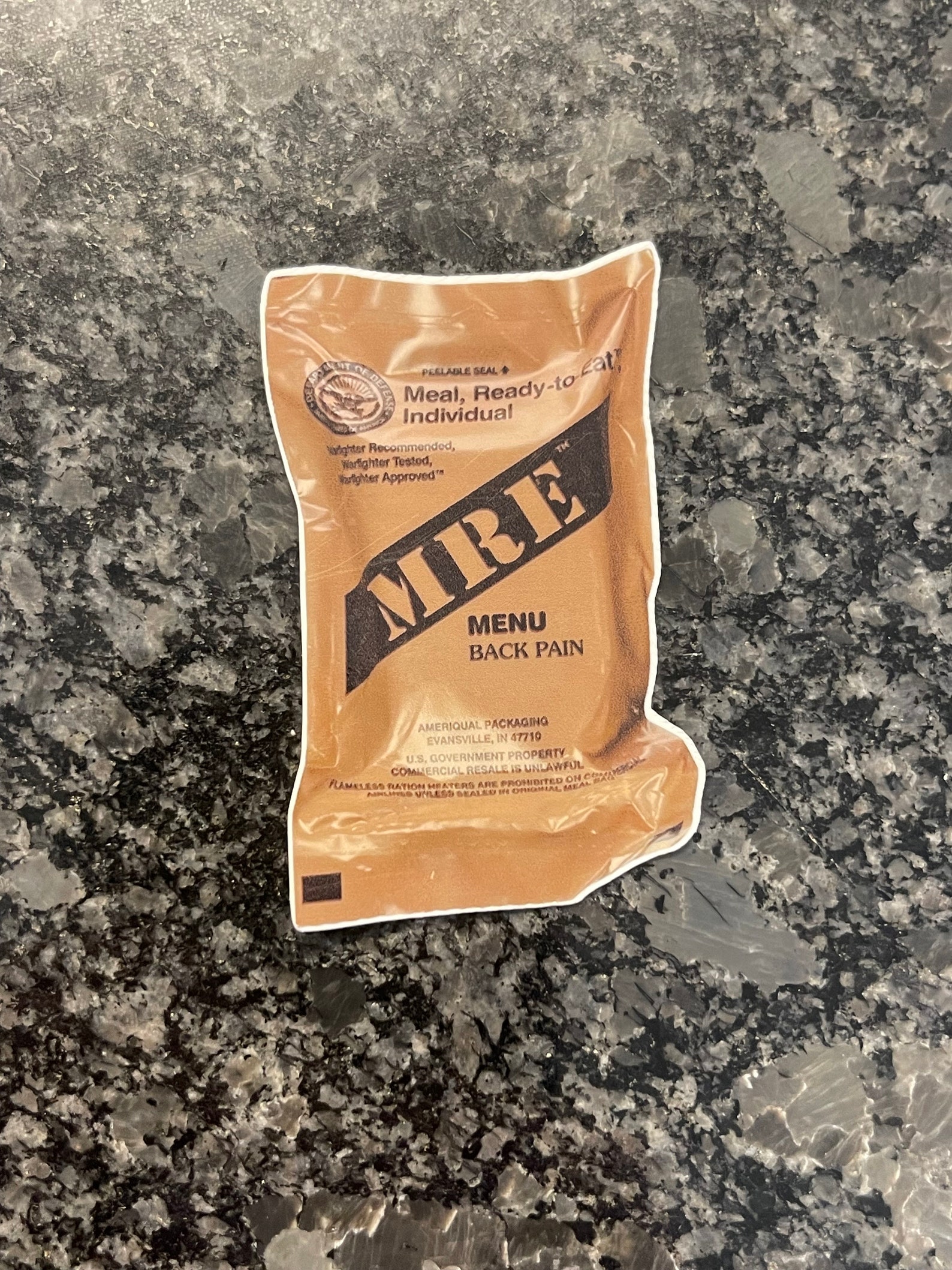 MRE meal Ready to Eat Funny Military Sticker - Etsy