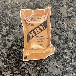 MRE meal Ready to Eat Funny Military Sticker - Etsy