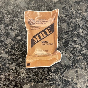 MRE meal Ready to Eat Funny Military Sticker - Etsy