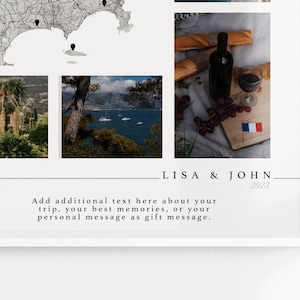 Personalized Travel Memories, Custom Travel Poster, Adventure Wall Art ...