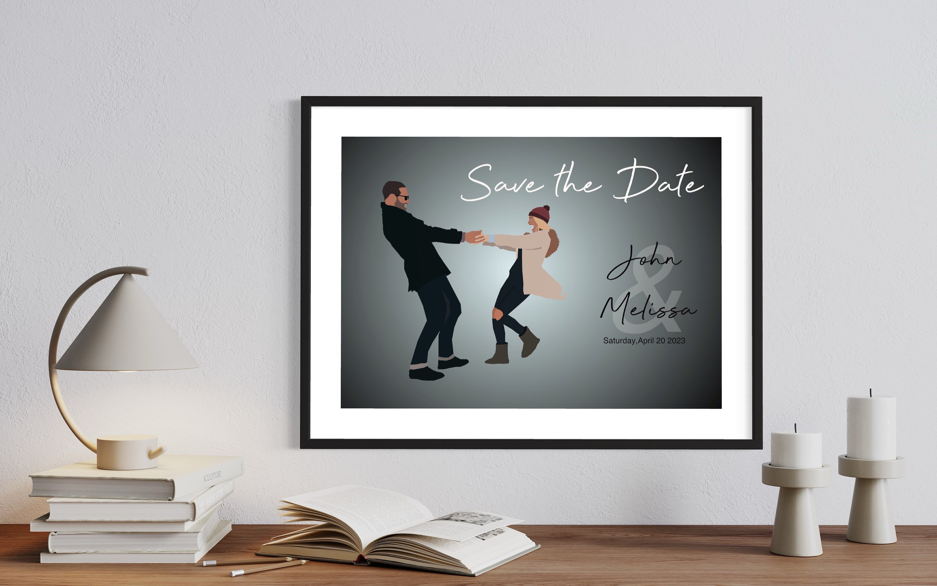 Custom Digital Faceless Portrait Custom Personalised Photo - Etsy