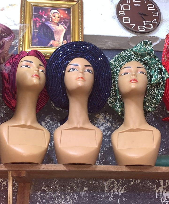 Auto Gele, Different Colors Available!!! - Etsy