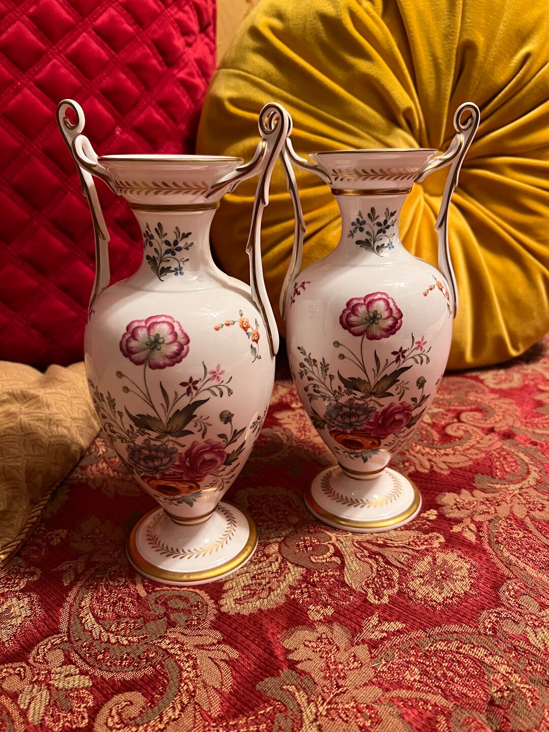 Spode the Cabinet Collection Chatsworth Vase 9 5/8 - Etsy