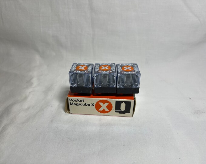 Wotan Pocket Magicube X Vintage Flash Cubes - Etsy