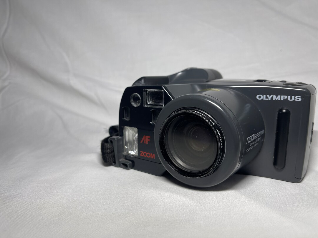 Olympus AZ-300 Super Zoom Vintage Point and Shoot 35MM in Werkende Staat - Etsy