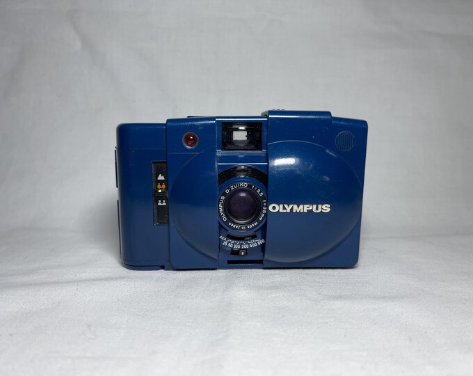 Olympus XA2 Blue Rare! Vintage Compact Camera for 35mm Film - Etsy