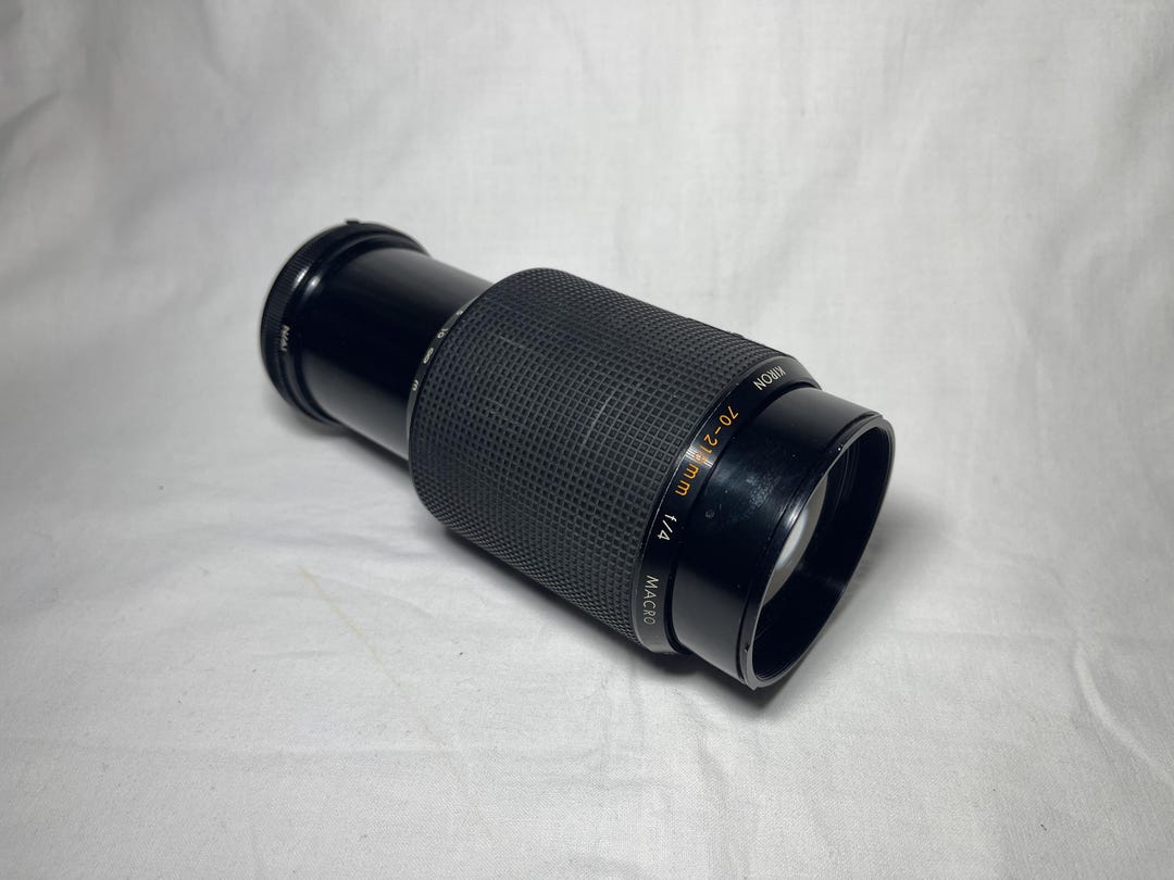 Kiron 70-210mm F4 Zoomlock Vintage Macro Lens for Nikon F-mount - Etsy