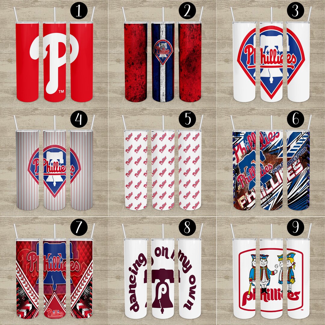 20 Ounce Phillies Tumbers Philadelphia Phillies Designs Custom ...