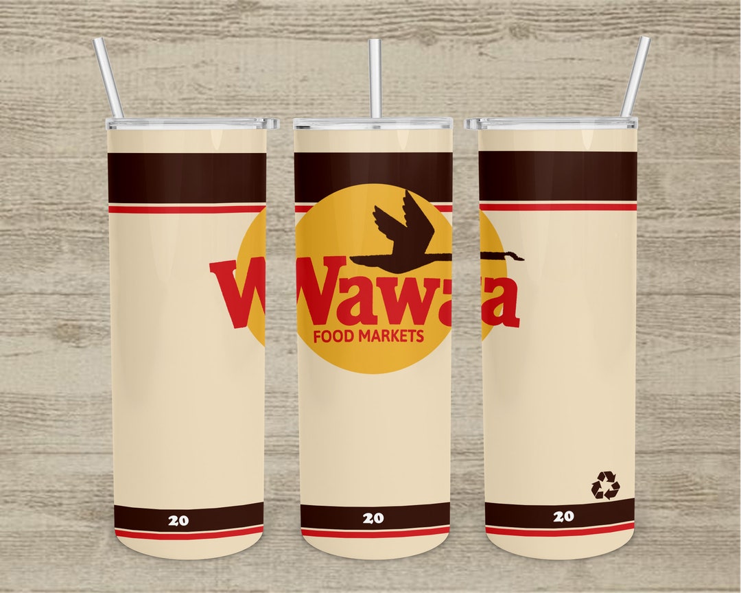 20 Ounce Skinny Tumbler Retro WAWA Inspired Philadelphia Throwback 80's ...