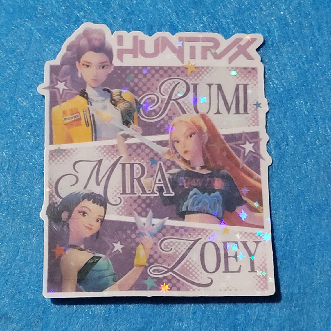 Kpop Demon Hunters Huntrix Sticker Pack - Etsy