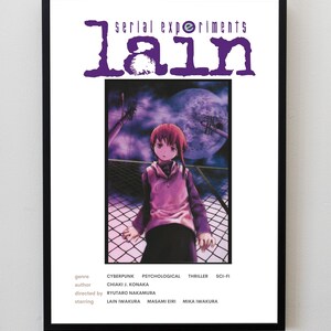 Lain Serial Experiments Room Decor - Etsy