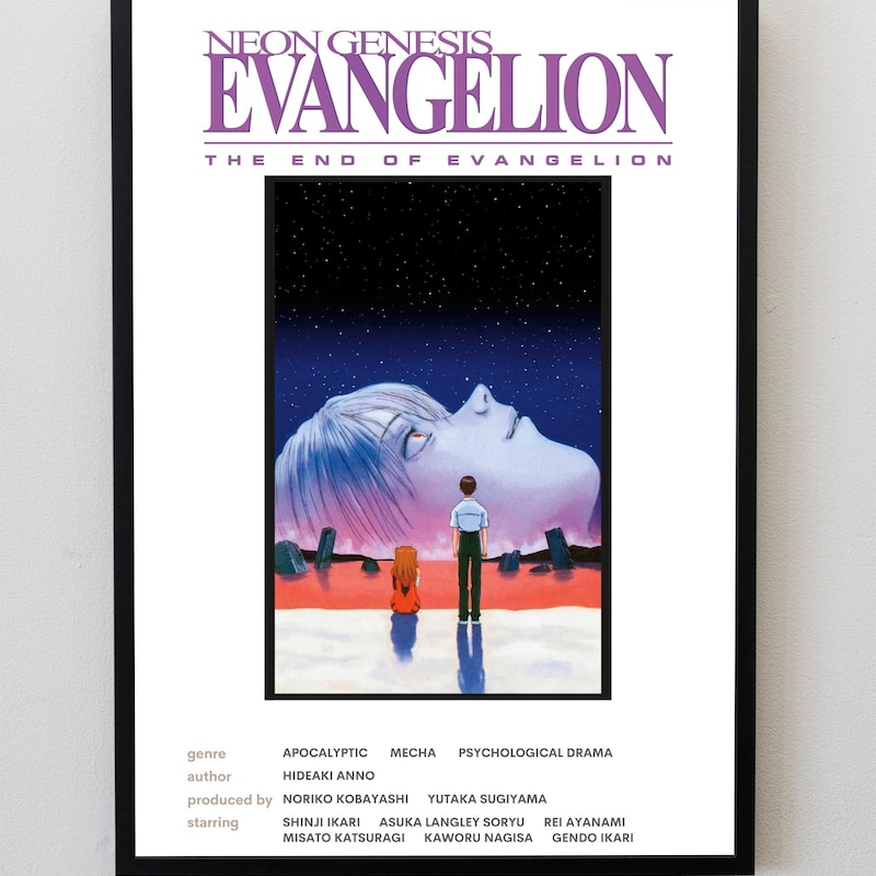 Neon Genesis Poster - Etsy