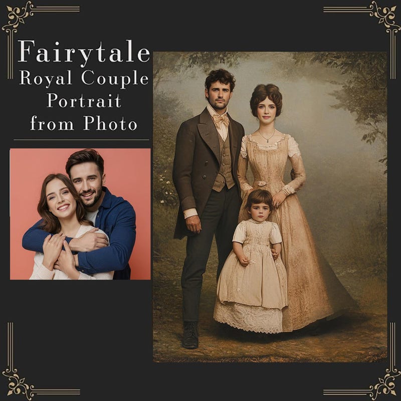 Victorian Portrait - Etsy