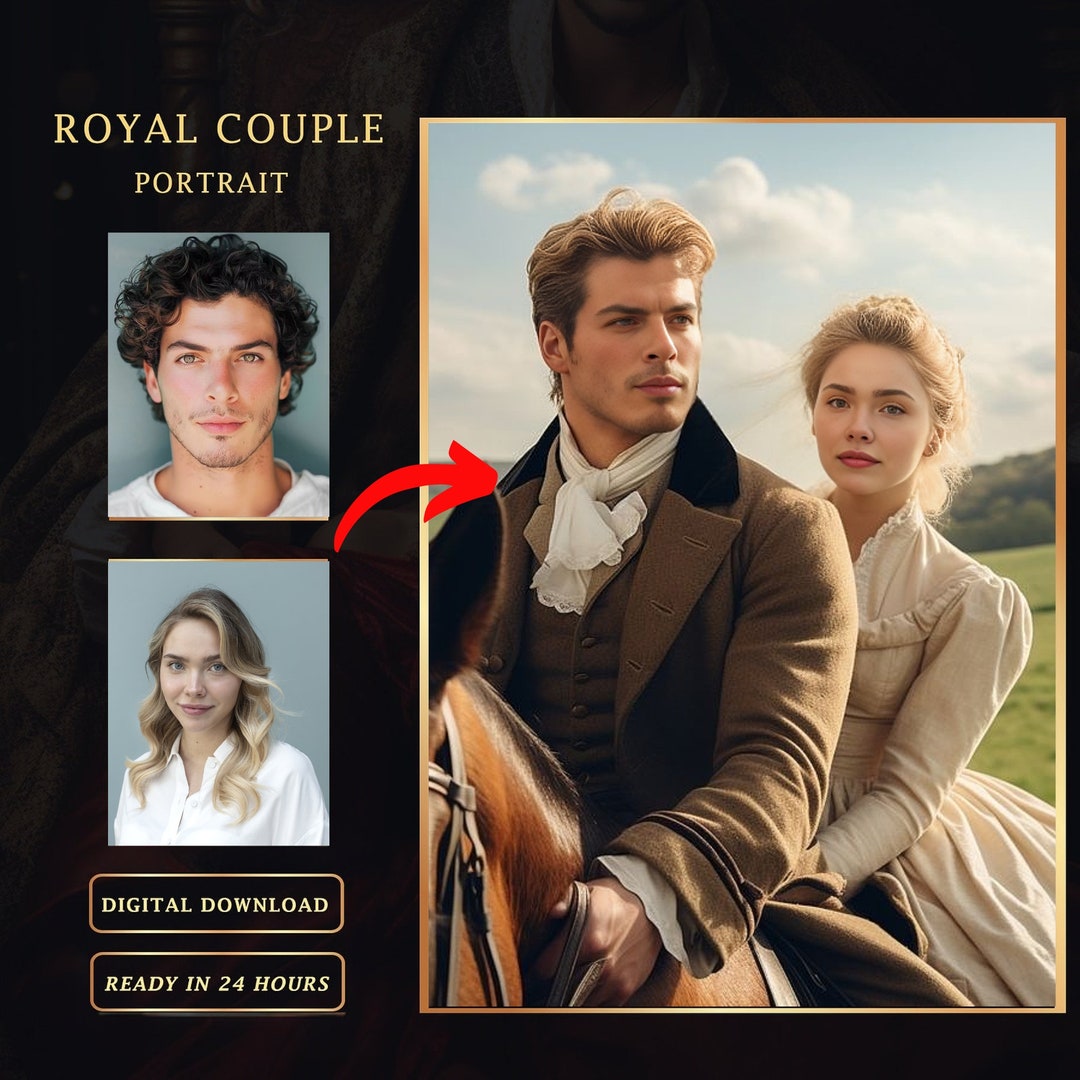 Custom Family Royal Medieval Portrait Royal Family Portrait Historic ...