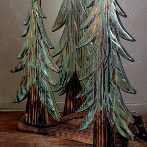 Tall Pines Tree Set - Etsy