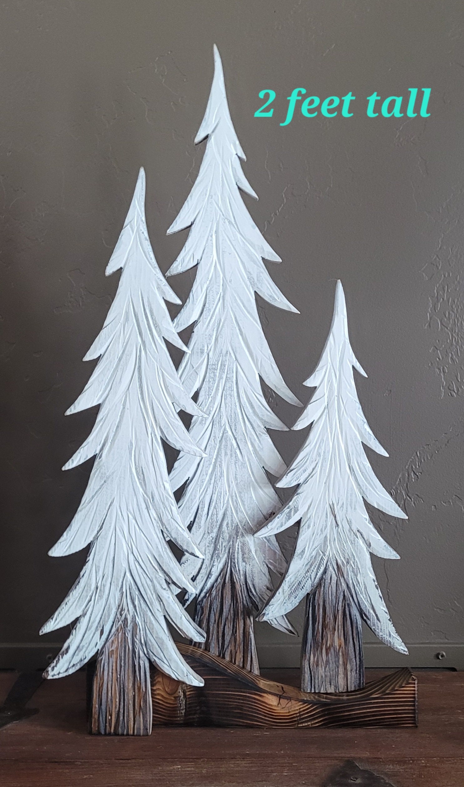 Tall Pines Tree Set - Etsy