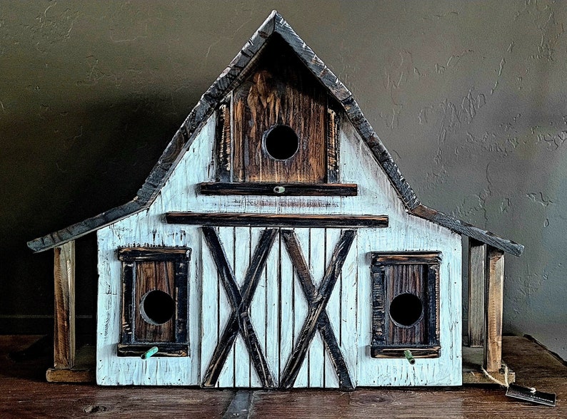 Barn Birdhouse - Etsy