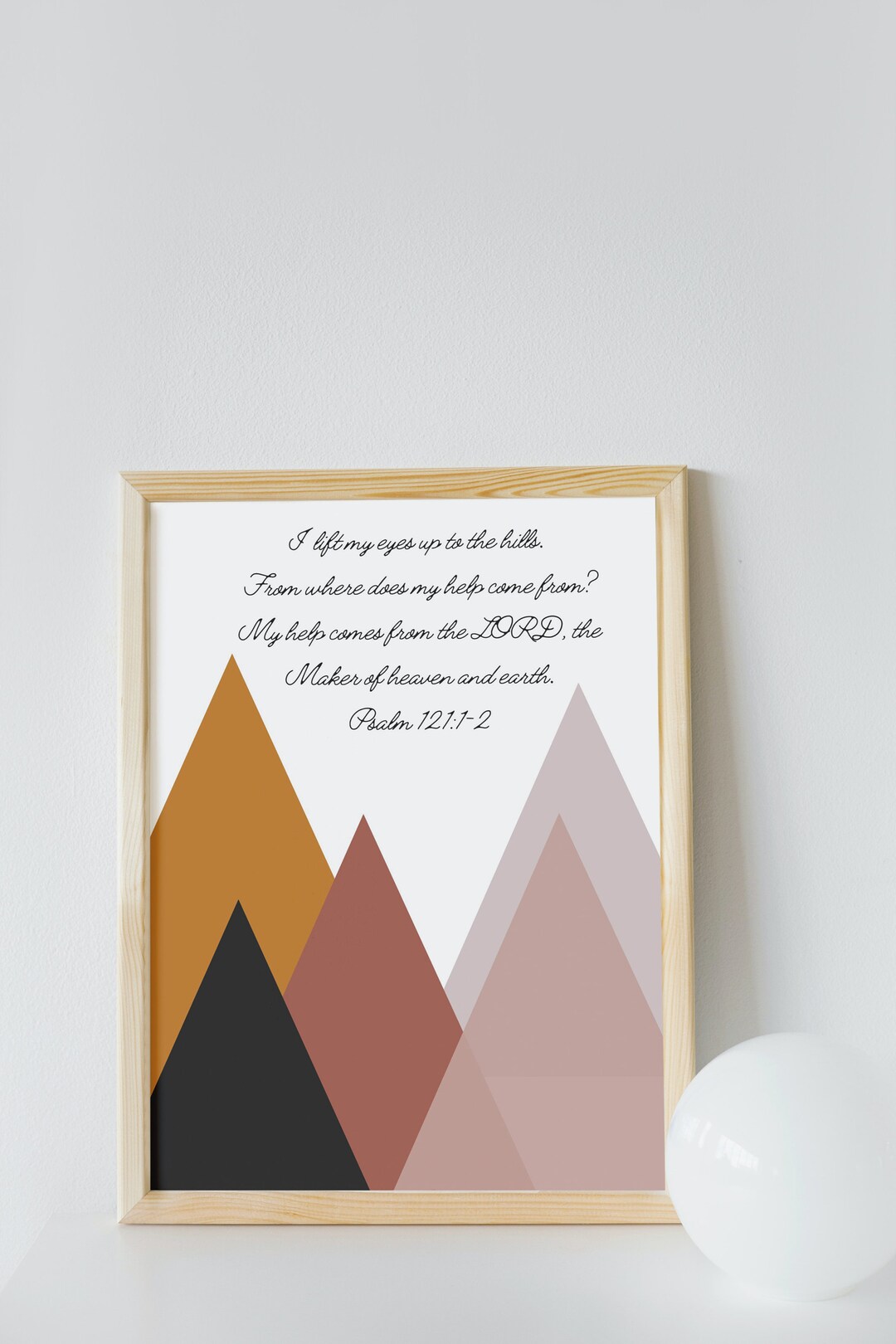 Psalm 121:1-2 Printable, Christian Print, Instant Download, Scripture ...