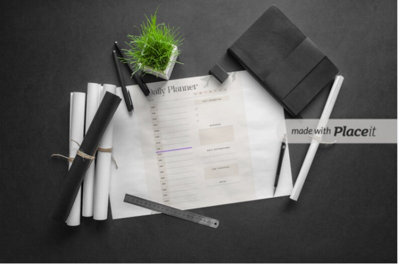 Aesthetic Printable, Productive, Digital File, Daily Planner, Aesthetic ...