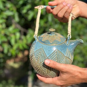 Blue Spherical Checkerboard Teapot - Etsy