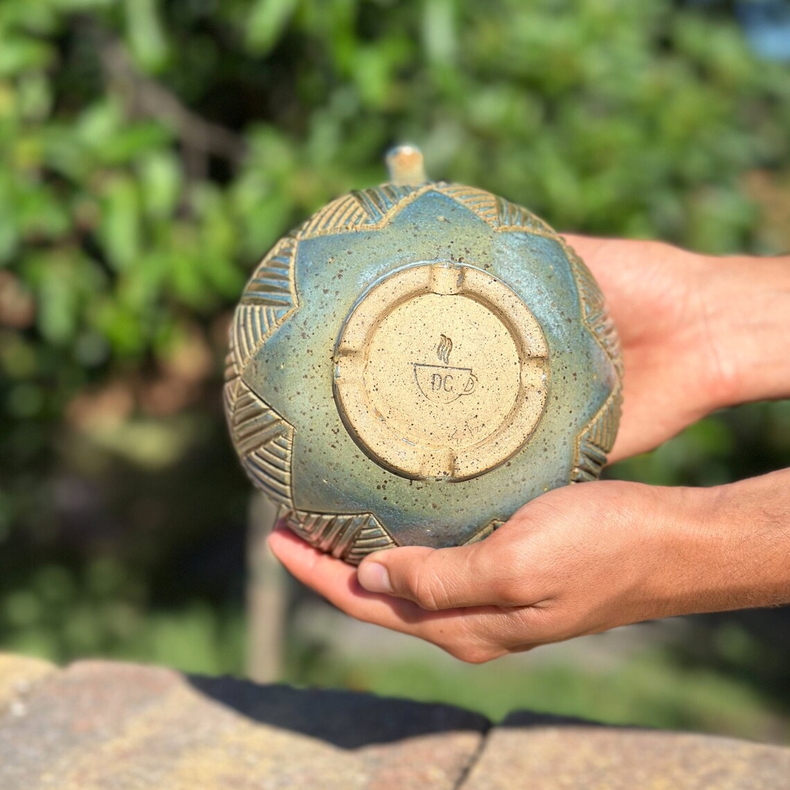 Blue Spherical Checkerboard Teapot - Etsy
