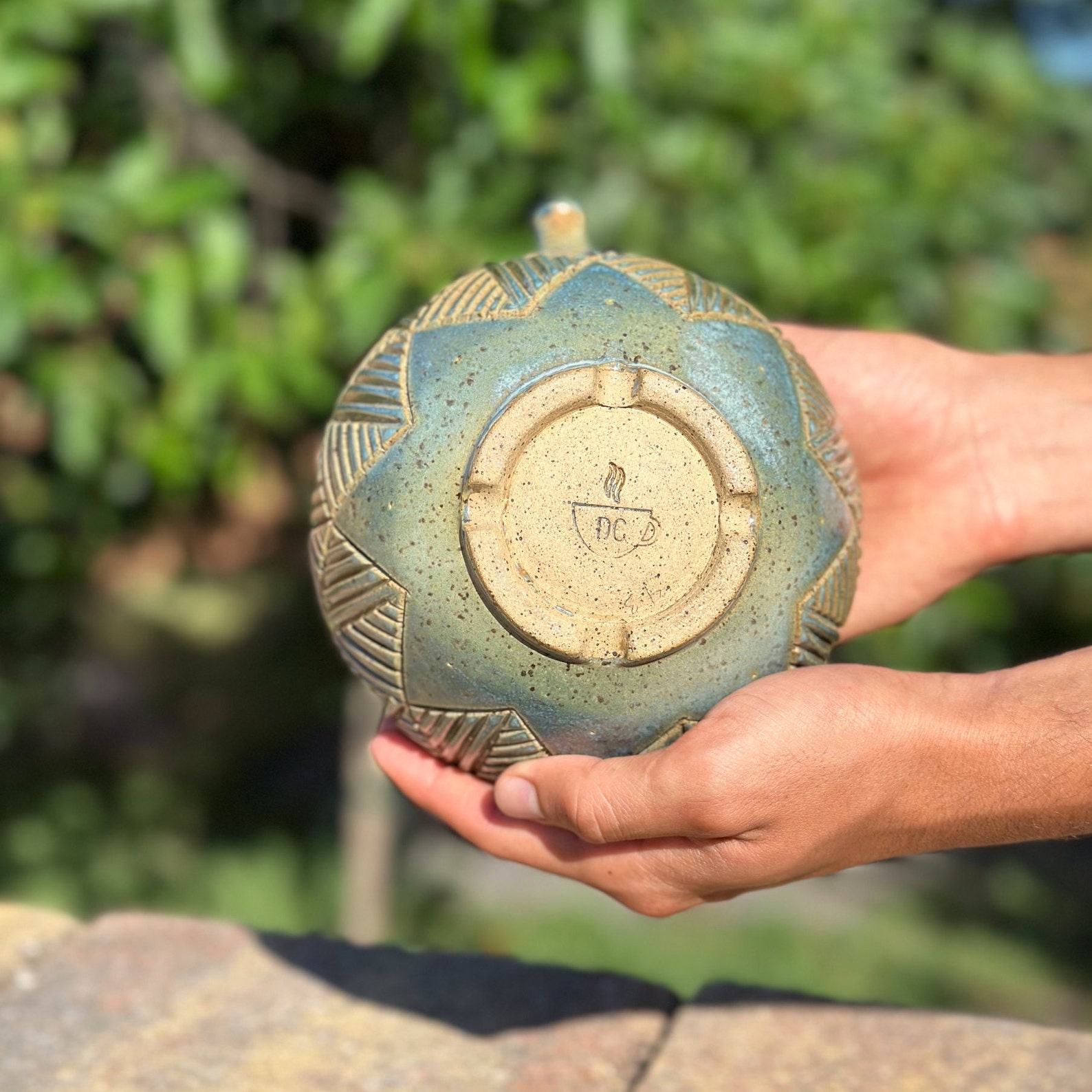 Blue Spherical Checkerboard Teapot - Etsy