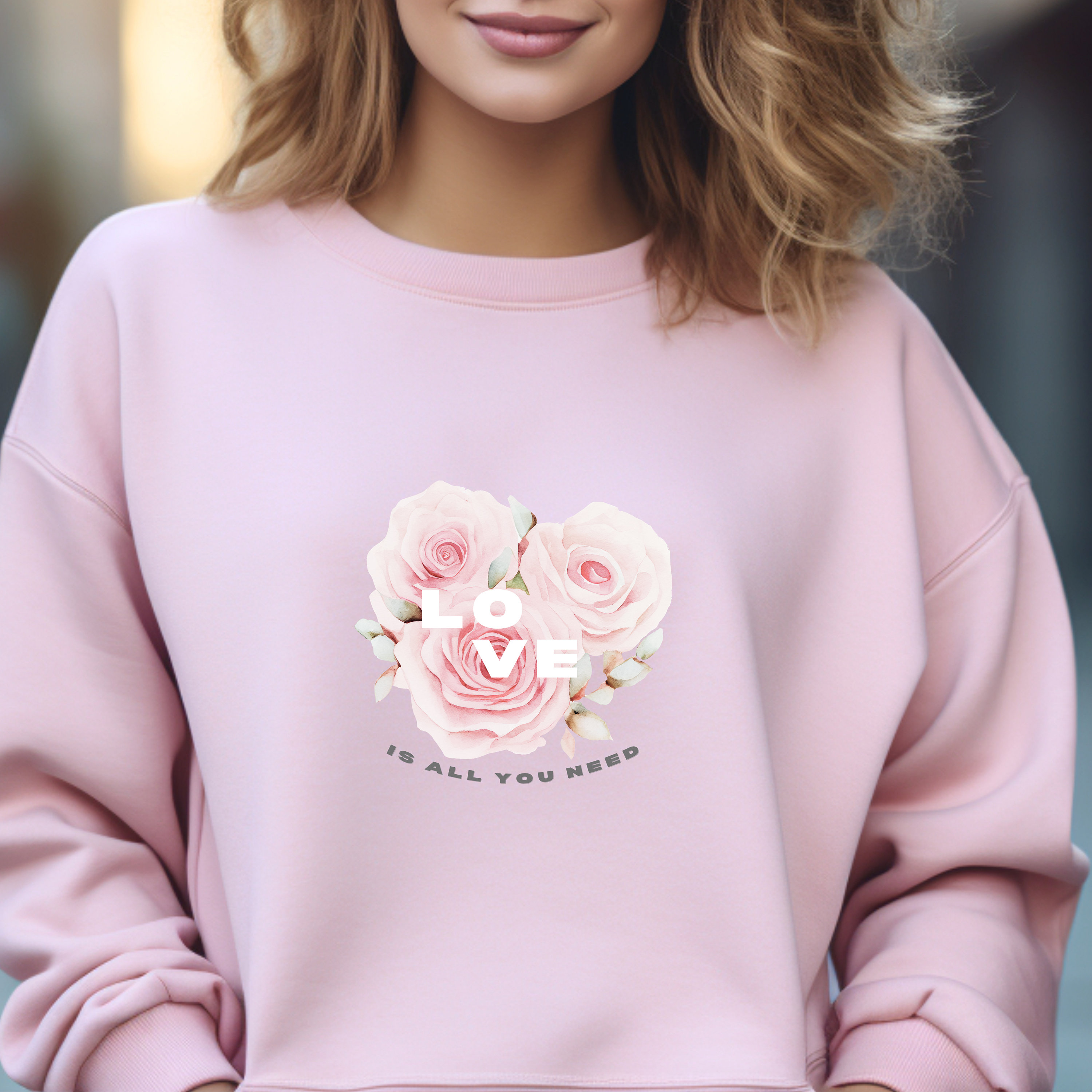 Love Sweatshirt, Roses Sweatshirt, Floral Sweatshirt, Mama Flowers ...