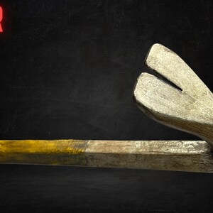 Murderbar - Hyper-realistic Crowbar Prop Weapon - Etsy