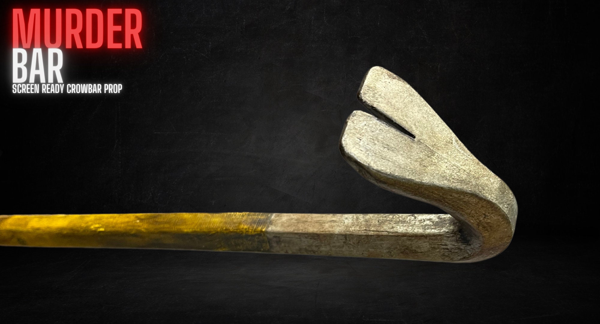 Murderbar Hyper-realistic Crowbar Prop Weapon - Etsy