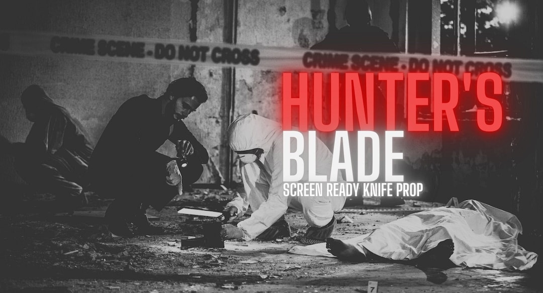 Hunter'sblade Hyper-realistic Knife Prop Weapon - Etsy