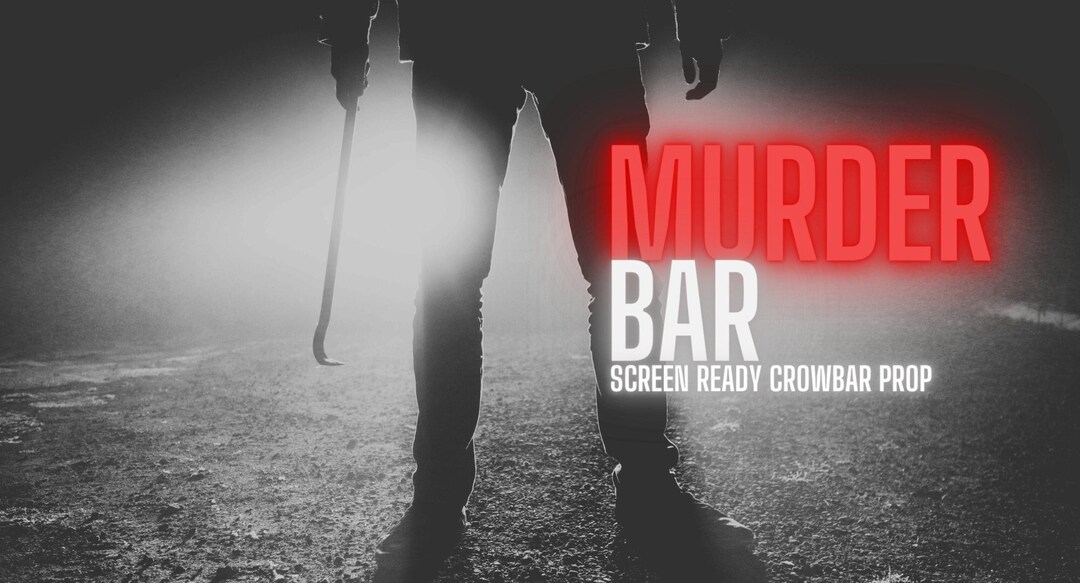 Murderbar - Hyper-realistic Crowbar Prop Weapon - Etsy